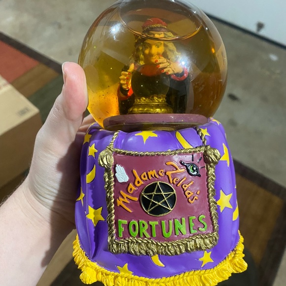 Vintage | Accents | Dept 56 Madame Zeldas Fortunes Crystal Ball Gypsy ...